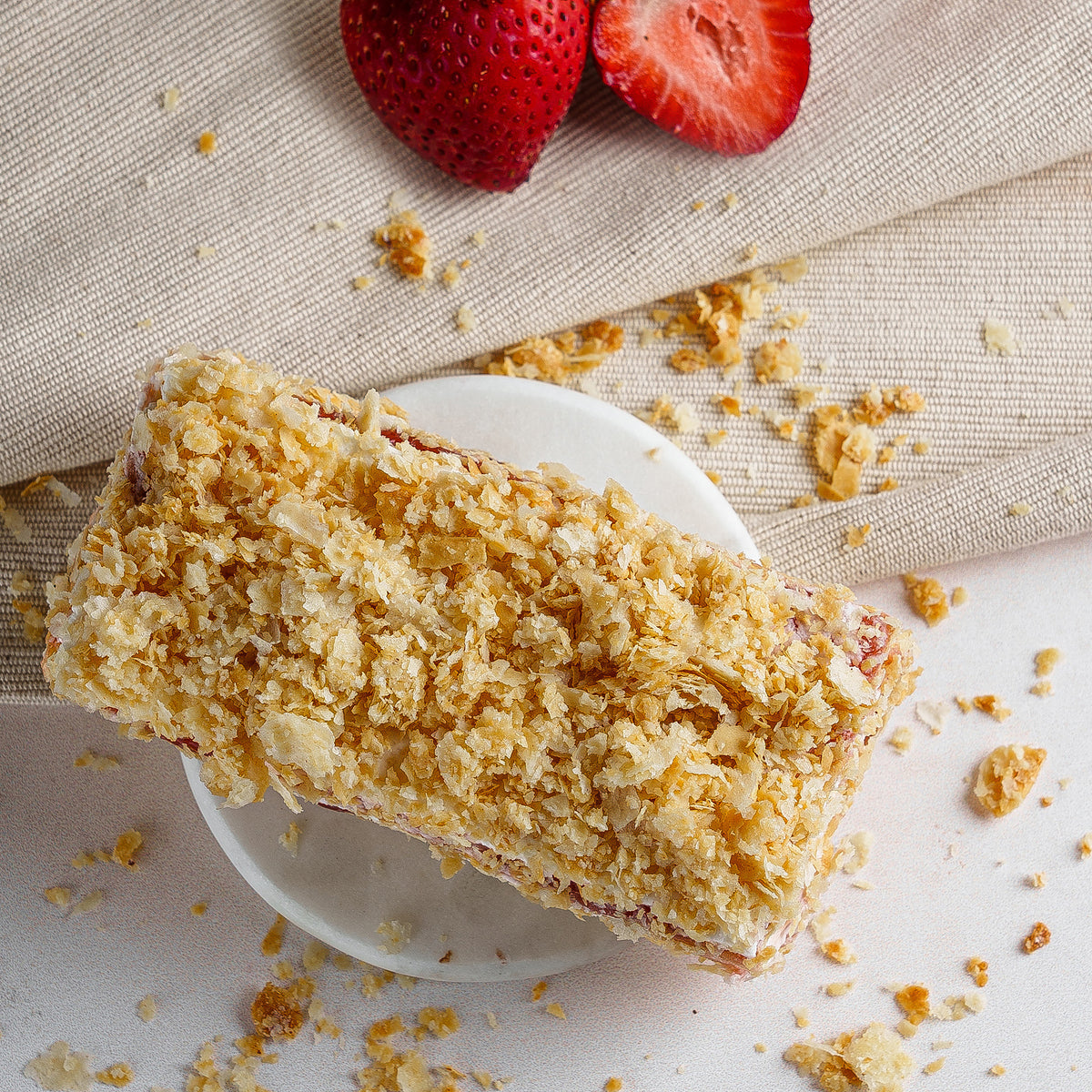 Art's Bakery Glendale | Raspberry Napoleon