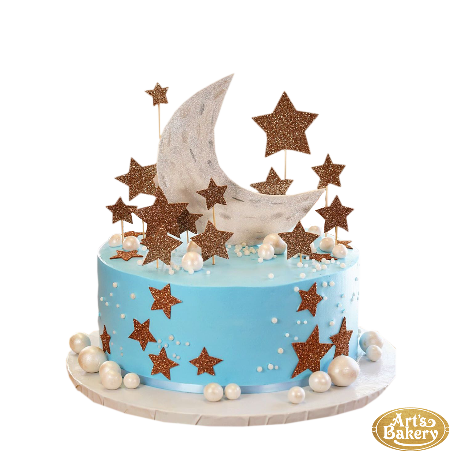 Full Moon Design Cake